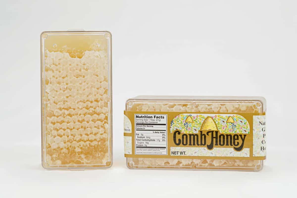 5oz Cut Comb Honey | Browning's Honey